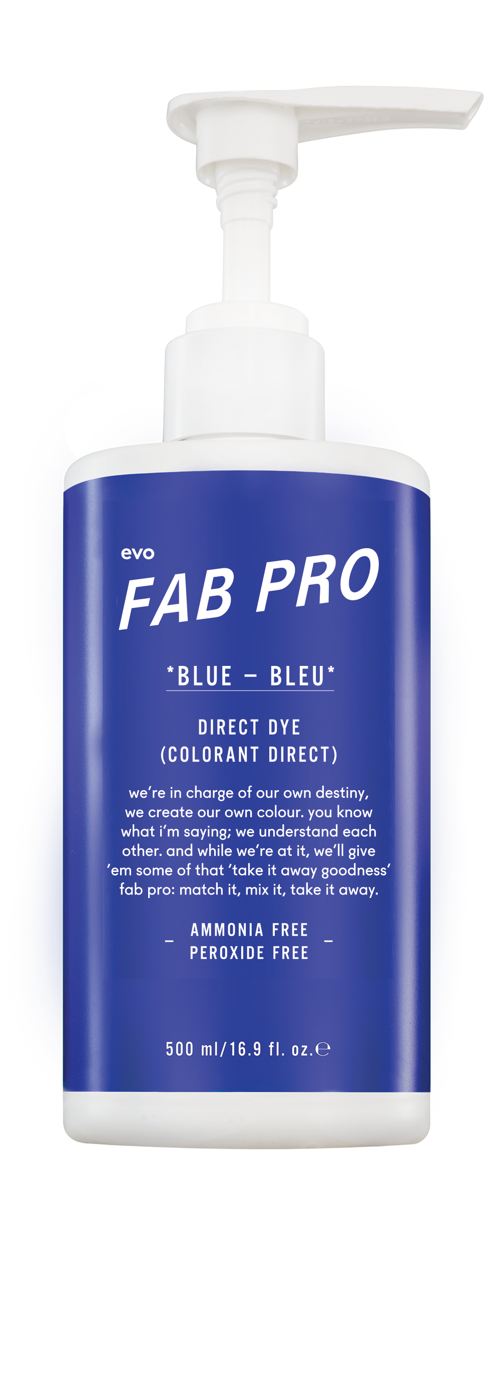 FAB PRO blue colour intensifier 500ml